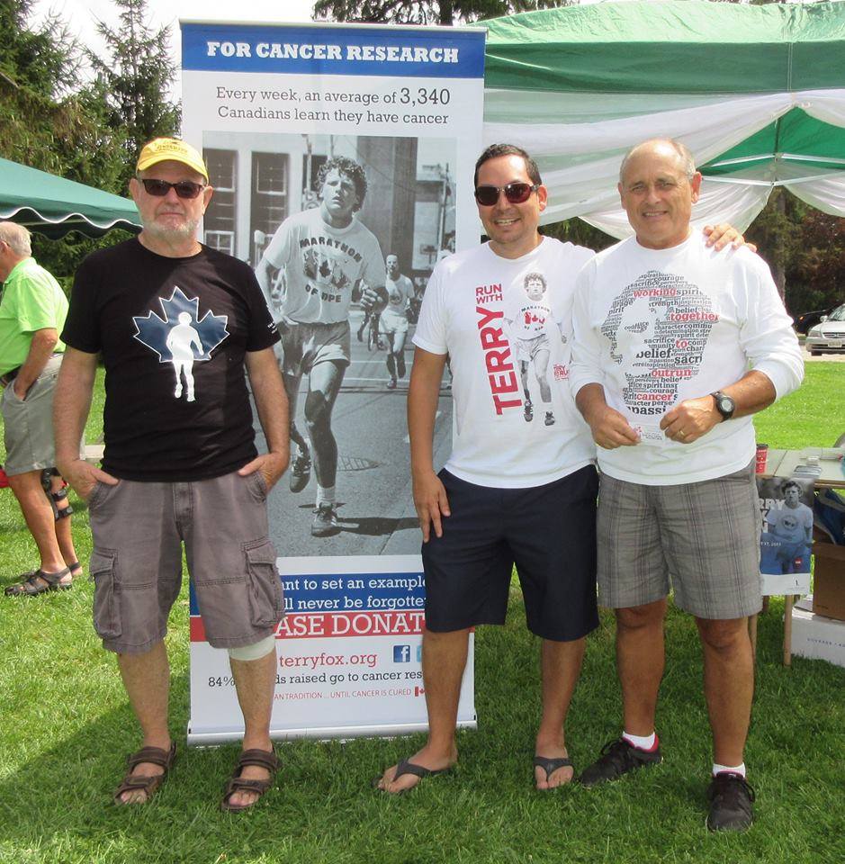 Craig Gardner – from water boy to Chair of the annual Terry Fox Run to ...