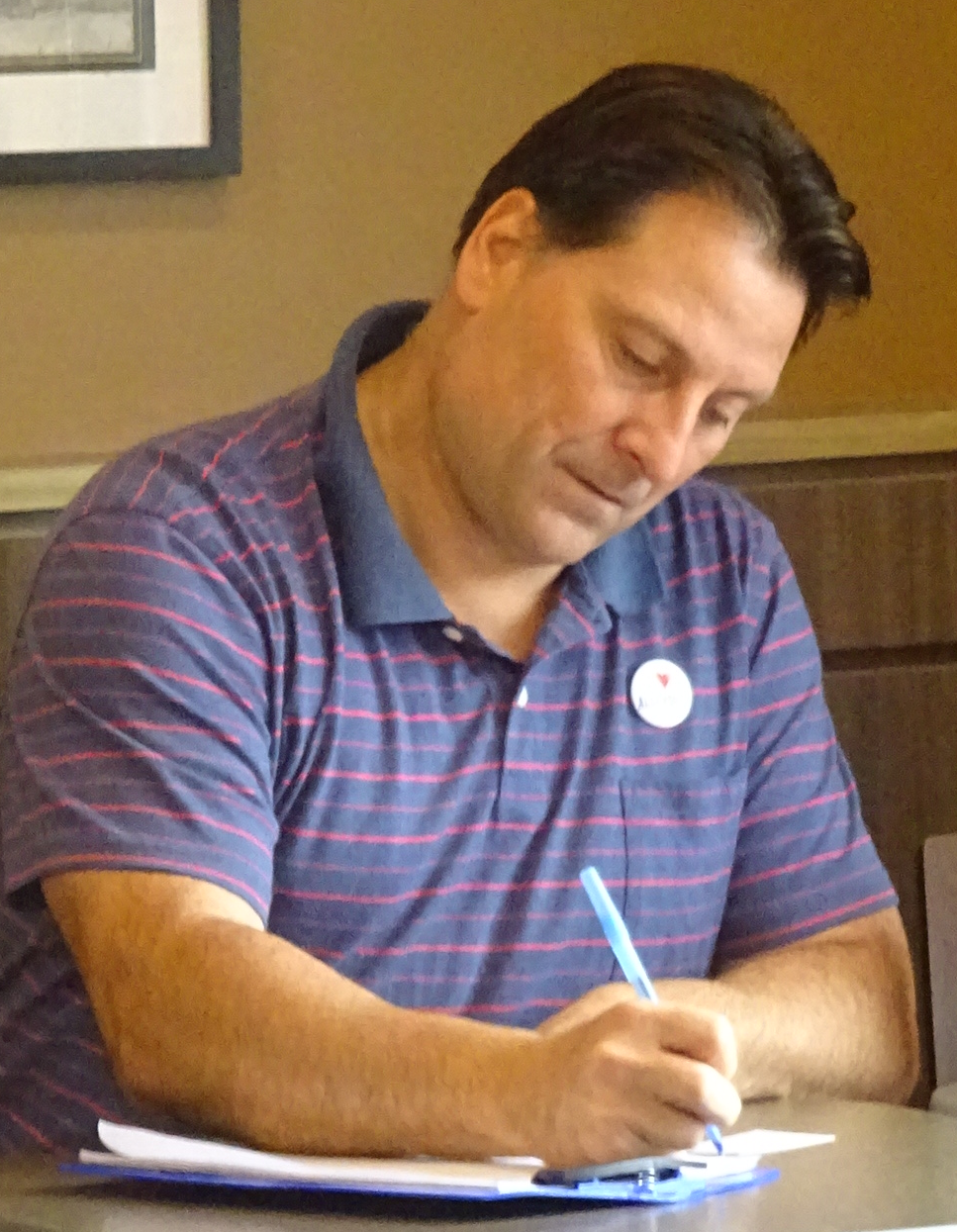 Ward 1 candidiate Robert Radway wants people to know that if elected he will take a leave of ...