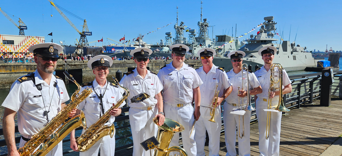 Two Royal Canadian Navy Bands will be on stage BPAC Main Stage Thursday ...