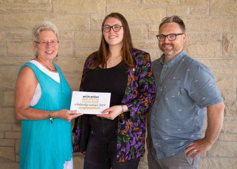 Anna Golding awarded the 2019 Art in Action scholarship. « Burlington ...