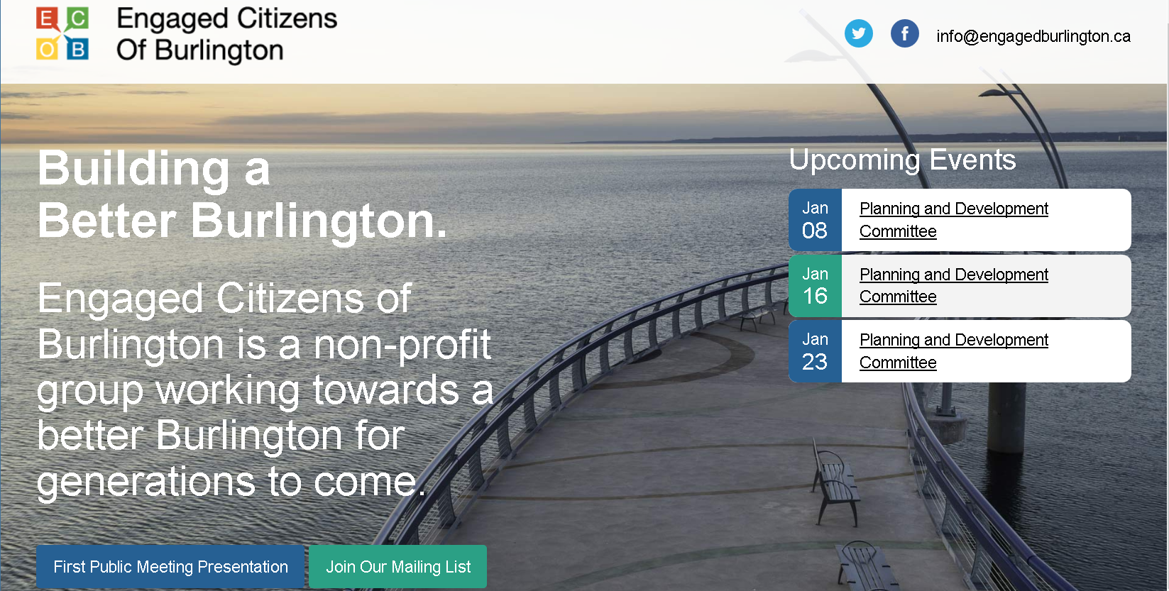 ECoB now has a home on the internet – bookmark this one. « Burlington ...