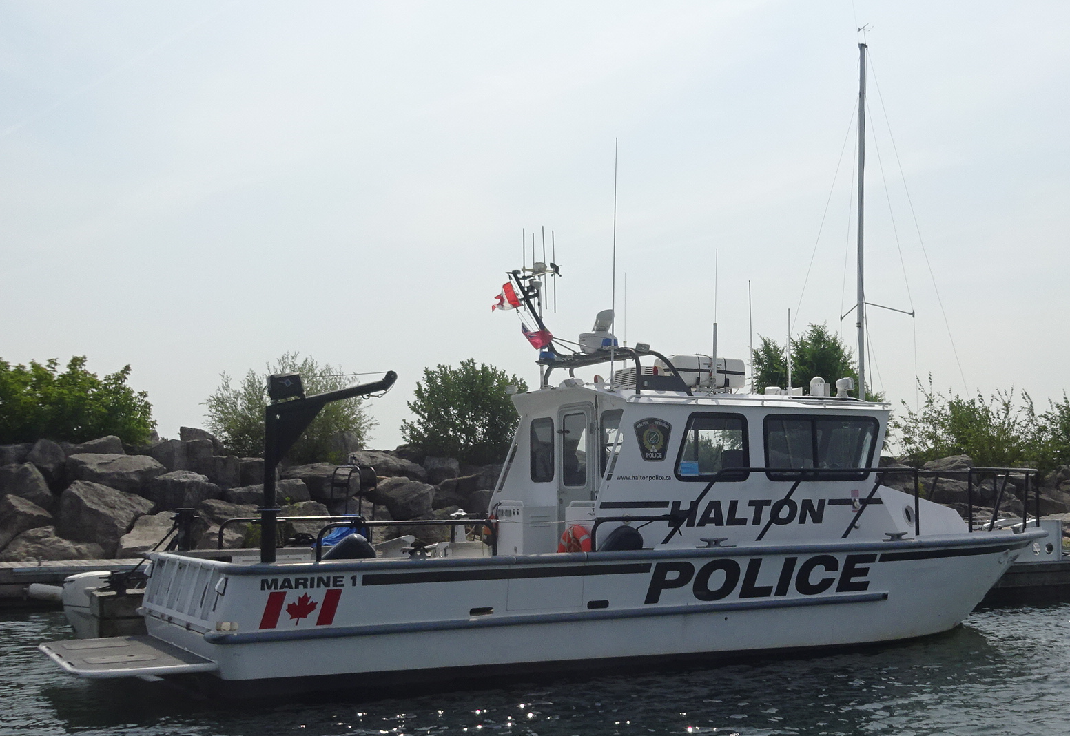 Police Marine unit has a fleet of three craft that patrol the lake from ...